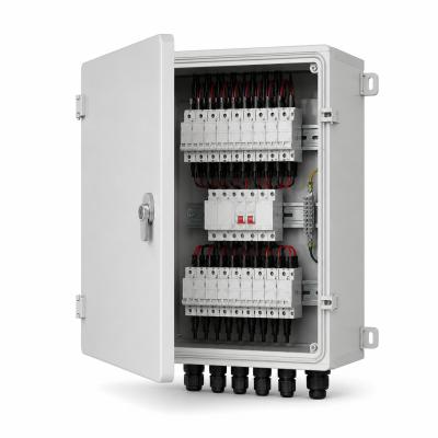 China Waterproof Corrosion Resistant Solar Combiner Box For PV Power Station Use for sale