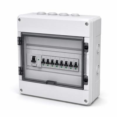 China Overload Protected EV Consumer Unit Wall Mounted For Residential EV Power System for sale