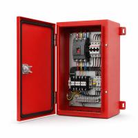 China Overload Protected Fire Electrical Control Box Enclosures With Internal Safety Circuit Design for sale