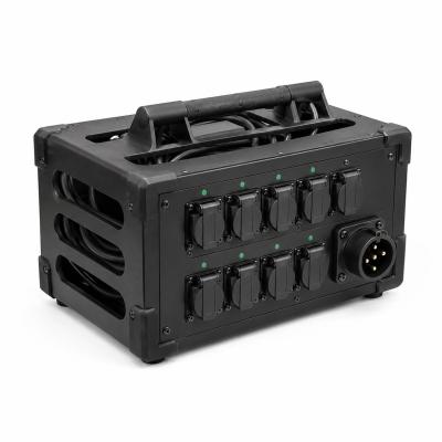 China Entertainment Stage Power Distro 120V / 240V Built In Wire Management Slots for sale