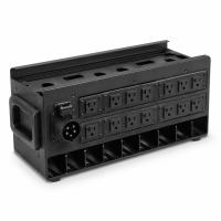 China Entertainment Stage Power Distro 120V / 240V Built In Wire Management Slots for sale