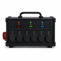 China Multi Channel Output Stage Power Distro With Clear Voltage Indicator Lights for sale