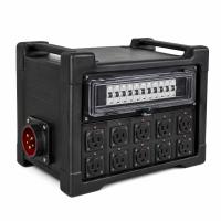 China Overload Protected Event Stage Power Distro With Circuit Breaker IP44 Safety Design for sale