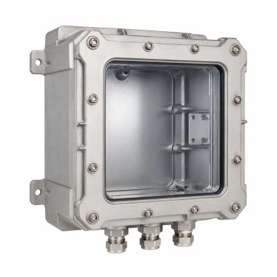China Transparent Viewable Explosion Proof Box With Window IP66  Protection for sale