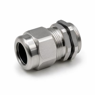 China Corrosion Resistant Stainless Steel Electrical Enclosure Cable Gland For Chemical Plant for sale
