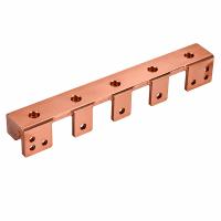 China Anti Oxidation Electrical Enclosure Copper Busbar For Low Voltage Distribution Cabinet for sale
