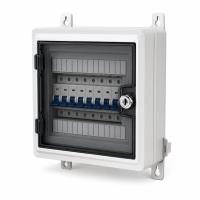 China Lockable Safe Miniature Electrical Enclosure Circuit Breaker With Wall Fixed Installation Brackets for sale