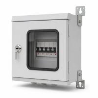 China Lockable Safe Miniature Electrical Enclosure Circuit Breaker With Wall Fixed Installation Brackets for sale