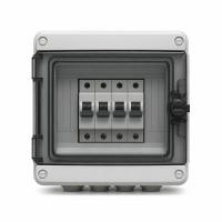 China Electrical Enclosure Miniature Circuit Breaker IP65 Waterproof Dustproof For Garden Wiring Systems for sale