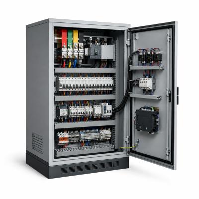 China Compact Modular Custom Distribution Cabinet Assembly For Shopping Mall Power Supply for sale