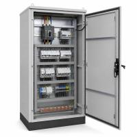China Secure Lockable Modular Custom Distribution Cabinet Assembly Low Noise For Warehouse Power Supply for sale