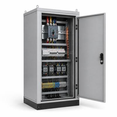 China Secure Lockable Modular Custom Distribution Cabinet Assembly Low Noise For Warehouse Power Supply for sale