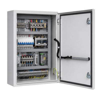China Dustproof Insulated Compact Custom Control Cabinet Assembly For Data Supporting Room for sale