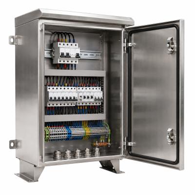 China Industrial Stainless Steel Outdoor Distribution Panel Assembly High Strength Construction Site Enclosure for sale