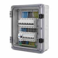 China Flush Mount UV Resistant Outdoor Distribution Panel Assembly Transparent Cover Waterproof for sale