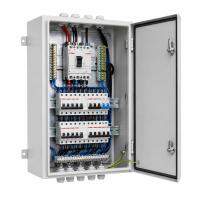 China Surface Mount Outdoor Distribution Panel Assembly UV Resistant Electrical Wiring Cabinet for sale