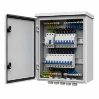 China Residential Dustproof Outdoor Distribution Panel Assembly Weatherproof Power Box Assembly for sale