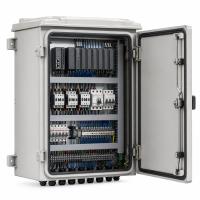 China IP54 Waterproof Shockproof PLC Control Cabinet Assembly For Outdoor Engineering Machinery for sale