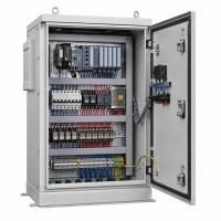 China IP54 Waterproof Shockproof PLC Control Cabinet Assembly For Outdoor Engineering Machinery for sale