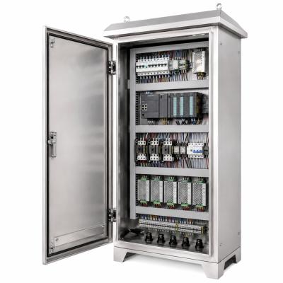 China Anti Corrosion Constant Voltage PLC Control Cabinet Assembly For Agricultural Intelligent Equipment for sale