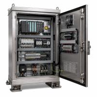 China Secure Lock Anti Vibration PLC Cabinet Assembly For Mining Automatic Control System for sale