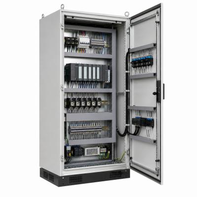 China High Precision Stable Signal PLC Control Cabinet Assembly For Logistics Sorting Equipment for sale