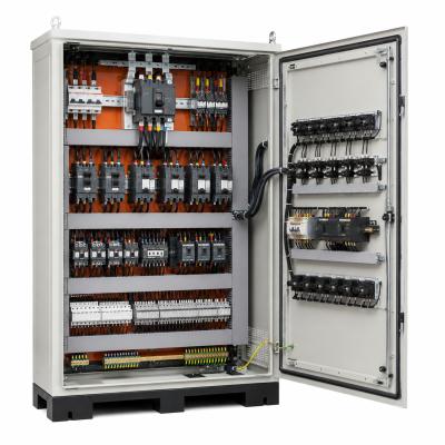 China Flame Retardant Insulated Safe Control Panel Assembly For Chemical Plant Workshop for sale