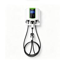 China Wall Mounted EV DC fast Charger Double Guns CCS2  40kW for Home Commercial Use Charging Station Ocpp for sale