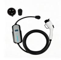 China 3.7 kW Output Portable EV Charger with Type-2 Connector and Multi-Safety Protections for sale
