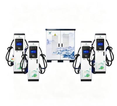 China 1200 Mm X 600 Mm X 2200 Mm Integrated EV DC Charger Providing Safetyfeatures Overvoltage for Secure and EV Charging Systems for sale