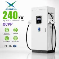 China Commercial CCS2 GBT Chademo NACS 240kw for DC Fast Charging with OCPP, CE ISO Certificate for sale