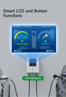 China Jsowell EV Charger DC Wallbox 30kW 40kW 60kW 2 Guns CCS GBT CHAdeMO OCPP Platform APP Control Wall-mounted Electric Car Charging for sale