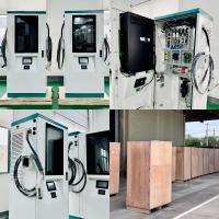 China Jsowell New DC Electric Car Public EV Charging Station with Advertising Screen OCPP Commercial CCS2 Chademo 60/120/160kW EV Charger for sale