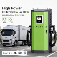 China New High Speed DC CCS1/CCS2 60/120/180/240kW Electric Car Charging Station 7-inch Touch Screen Dual Plugs IP54 95% for sale