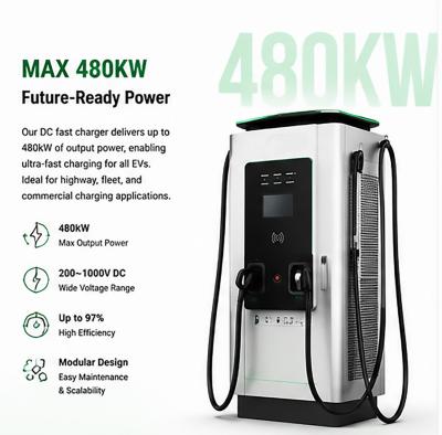 China 480KW Fast EV Charger DC CCS2 Electric Car Charging Stations for Heavy Trucks Wide-Body Mining Trucks New Condition for sale