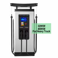 China Electric bus charger 320KW 400kw DC EV fast charger floor-mounted commercial charging station for electric cars CCS GBT for sale