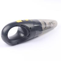 China RoHS Certified Handheld Car Vacuum Cleaner Black USB Charging Cable Brush Crevice Tool Hose for sale