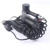 China High Flow Car Air Compressor 250PSI Pressure Gauge Inflator for Truck Tire Pressure Monitor DC 12V Junju for sale