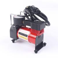 China Truck Air Compressor 3M Performance with Cigarette Lighter Plug and Rubber Air Hose for sale