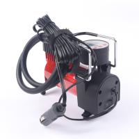 China Truck Air Compressor 3M Performance with Cigarette Lighter Plug and Rubber Air Hose for sale