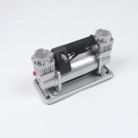 China High Speed Inflating Double Cylinder Car Air Compressor for Quick and Powerful Inflation for sale