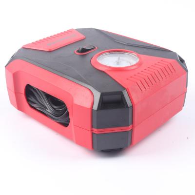 China 35L/Min Air Flow Car SUV Tire Repair Tool 2 Nozzle Adapters Max 150PSI Pressure Gauge for sale