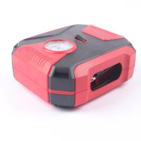 China 35L/Min Air Flow Car SUV Tire Repair Tool 2 Nozzle Adapters Max 150PSI Pressure Gauge for sale