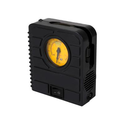 China Car Air Compressor Tire Pressure Monitor with 41CM Air Hose and On/Off Switch DC 12V for sale