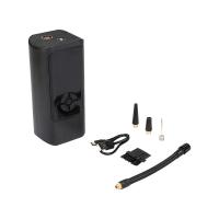 China 12V Wireless Air Compressor Recharged Digital Portable Tire Inflator with Black Finish for sale