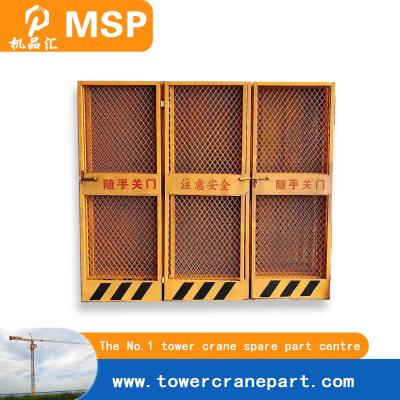 China Fixed Tower Crane Elevator Safety Protection Net Floor Door - 1000 Piece MOQ, 50K Daily Capacity, Strong Corrosion Resistance for sale