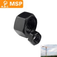 China MSP Hexagonal Nut Fixed Tower Crane Accessory Durable 20 Ton Compatible for sale