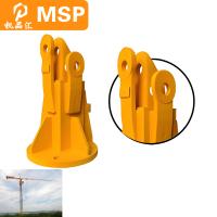 China MSP Tower Crane Embedment Legs - High-Quality Steel Support Components for Construction Machinery for sale