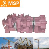 China Tower Crane Steel Structure Fixing Angle 2.0m Model with 65mm Pin and 950KG Weight for Construction Sites for sale