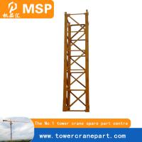 China Tower Crane Steel Structure Basic Mast 1.6m×1.6m×7.5m with Strong Impact Resistance for Construction Sites for sale